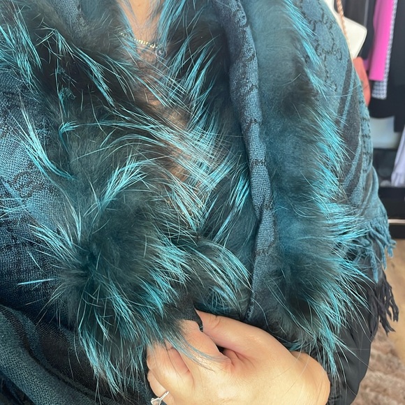 Gucci | Jackets & Coats | Gucci Fox Shawl | Poshmark